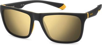 Polaroid unisex, Accessoires, Noir, Taille: 57 MM Lunettes de soleil 2141/S