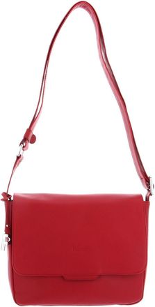 Picard Damen Handtasche Timeless 5393 aus Rindsleder mit Magnet-Druckknopf in der Farbe Rot, 20x25x7 cm, 53934F9087