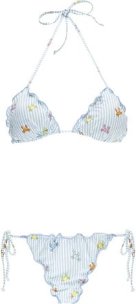 Saint Barth Femme, Maillots de bain, Bleu, Taille: 40 FR Sagitami Bikini