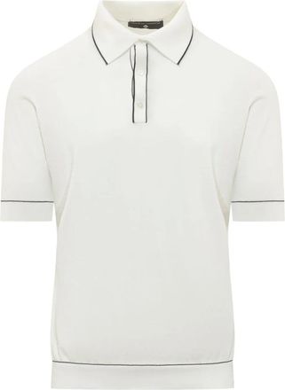 FILIPPO DE LAURENTIIS Homme, Tops, Blanc, Taille: XL Polo MC Profili