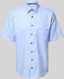 Eterna Comfort Fit Business-Hemd aus Baumwolle mit Kentkragen