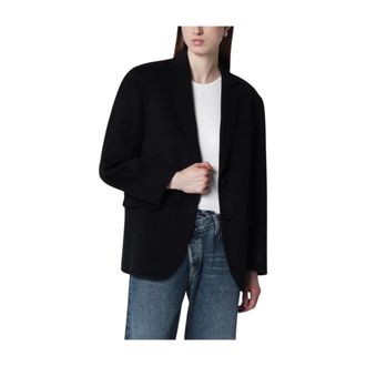 Anine Bing Quinn Blazer - Femme - Vestes - Noir - Taille: 42 FR