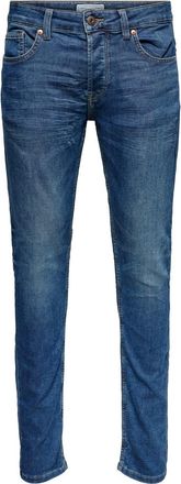 Only & Sons Male Slim Fit Jeans ONSLOOM Mid Rise Slim Fit Jeans
