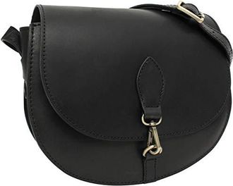 Gusti Cuir Sac à main - Wiebke Sac Bandoulière Femme en Cuir de Vachette, Fermeture Magnétique et Boucle, Bandoulière Réglable, Design Classique et Élégant,