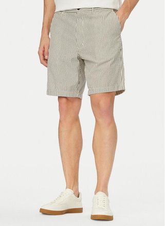 Tommy Hilfiger Stoffshorts Dover Seersucker MW0MW42359 Hellbeige Slim Fit
