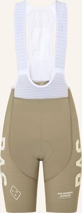Pas Normal Studios Pas Normal Studios Radhose Mechanism Pro Bibs Mit Tr&auml;gern Und Gepolstertem Einsatz gruen