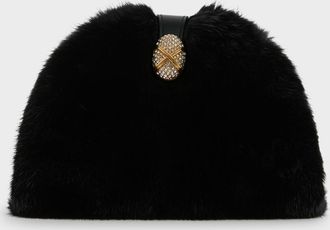 Giuseppe Zanotti OPHELIA FURRY BAG Brieftasche