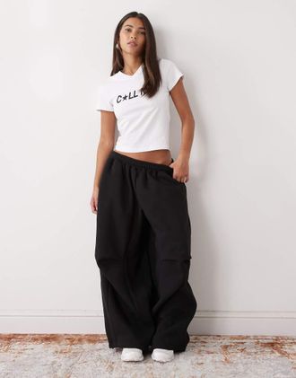 Collusion Pantalon de jogging baggy oversize - Noir