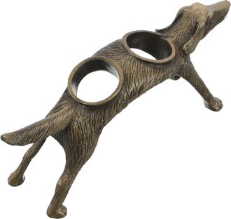 Garneck Weinkorkenhalter aus Zinklegierung Vintage Hunde Design Dekorativer Korkenst&auml;nder f&uuml;r Hausbar und K&uuml;che