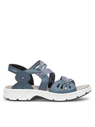 Rieker Sandalen V9871-14 Blau