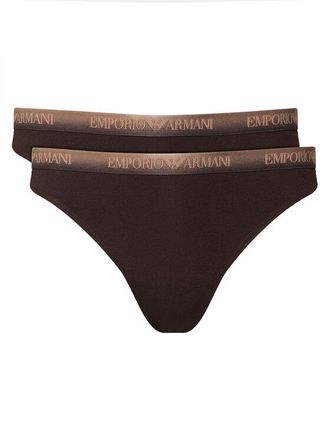 Emporio Armani String-Set EW000402 AF25572 U6279 Dunkelbraun