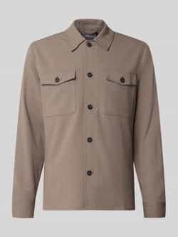 Lindbergh Relaxed Fit Hemdjacke mit Brusttaschen