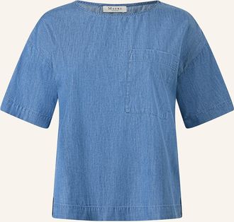 Maerz Maerz Muenchen Blusenshirt In Jeansoptik blau
