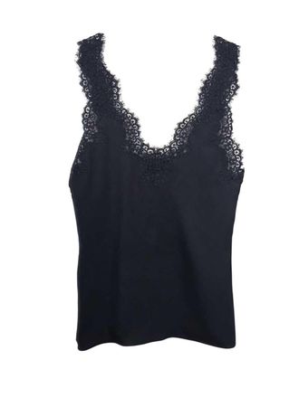 Stella McCartney Haut bord&eacute; de dentelle