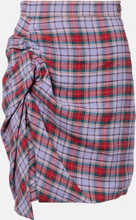 Vivienne Westwood Minirock Panther aus Leinen