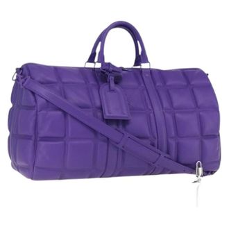 Louis Vuitton Sac Week-end Vintage Pre-owned - Homme - Pre-owned - Violet - Taille: ONE Size