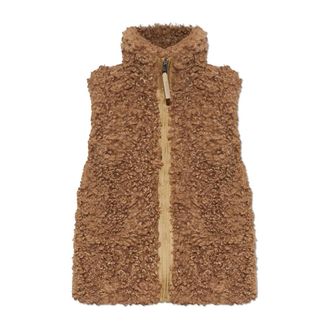 Woolrich Hybrid Curly Weste - - Jackets - Damen - Braun - S/M