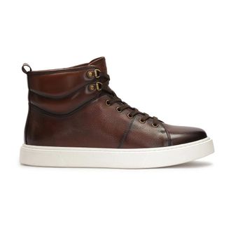 Kazar Braune Ledersneaker mit hohem Schaft - - Shoes - Herren - Braun - 43 EU