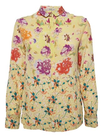 Etro chemise à fleurs (2024) - Jaune