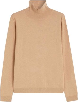Max Mara Femme, Pulls, Brun, Taille: 40 FR Pull en soie et laine Kiku