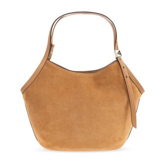 Kate Spade New York Deco Tulip Suede Bag - - Bags - Damen - Beige - ONE SIZE