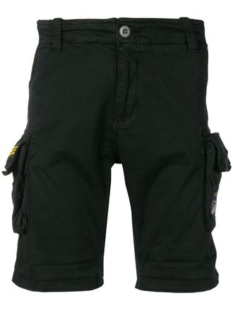 Alpha Industries short &agrave; poches cargo - Noir