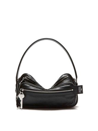 Acne Studios Umh&auml;ngetasche - Schwarz