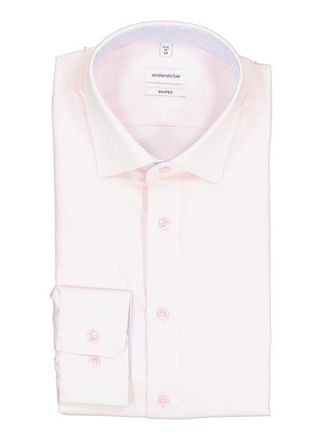 Seidensticker Seidensticker Herren Hemd rosa Baumwolle