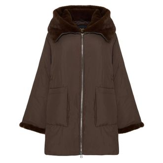 Cesare Gaspari Parkas - - Coats - Damen - Braun - M