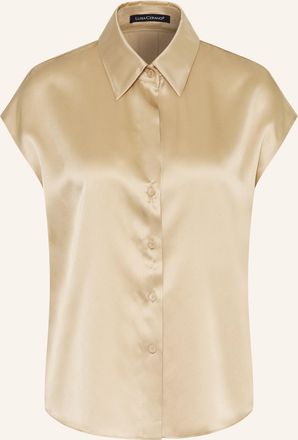 Luisa Cerano Luisa Cerano Hemdbluse Aus Seide beige
