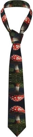 Generic Cravate Pour Homme Champignon Pixelis&eacute; R&eacute;glable Cravates &Eacute;troit Cravate Pour Mariage &Eacute;v&eacute;nements C&eacute;l&eacute;brations