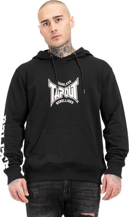Tapout Herren Kapuzensweatshirt Normale Passform B3LI3VE Hoodie Black/White 3XL