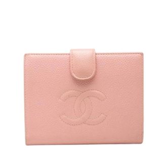 Chanel Portefeuille Pre-owned (bi-pli) - Femme - Pre-owned - Rose - Taille: ONE Size