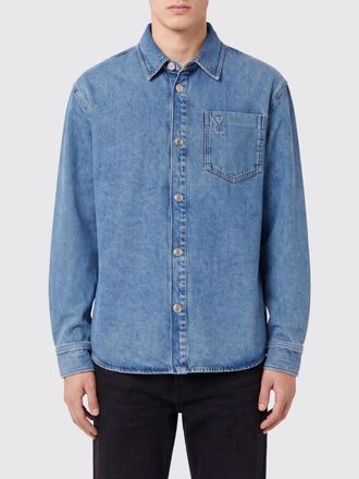Ami Chemise Homme couleur Bleu Azur