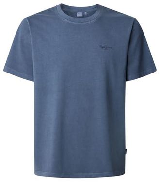 Pepe Jeans London T-Shirt Homme Jacko Bleu (Sterling Blue), XXL, Bleu (Bleu Sterling), XXL