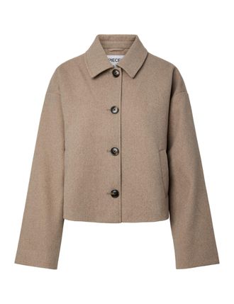 Pieces Pcaya Short Coat Noos Bc