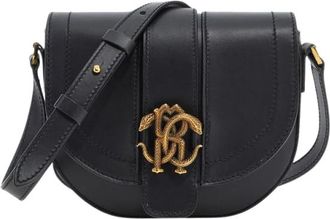 Roberto Cavalli Logo Schultertasche - - Bags - Damen - Schwarzk - ONE SIZE