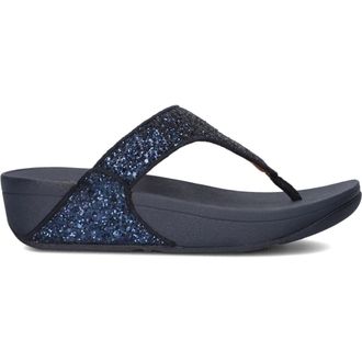 FitFlop Blaue Glitzer Sandalen Lulu Stil - - Shoes - Damen - Blau - 43 EU
