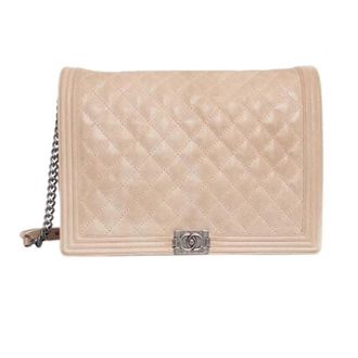 Chanel Pre-owned Ledertasche zum Umh&auml;ngen - - Pre-owned - Damen - Beige - ONE SIZE