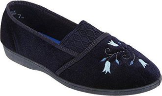 Sleepers Inez - Chaussons à Bande élastiquée - Femme (39 EUR) (Bleu Marine)