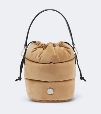Moncler Sac seau Caradoc Small en daim