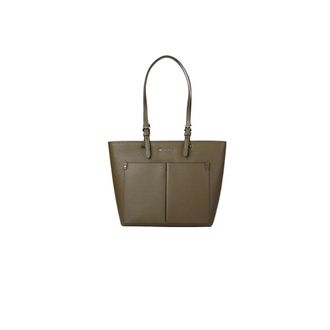 Michael Kors Jet Set Medium Pocket Tote - - Bags - Damen - Gr&uuml;n - ONE SIZE