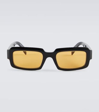 Prada Eckige Sonnenbrille Symbole