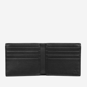 Gucci Mens Gg Marmont Bi-Fold Wallet Black Leather & Cardholders