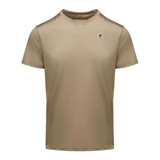 K-Way Montour T-Shirt - - Tops - Herren - Beige - 2XL