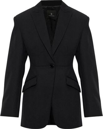 Anine Bing Damen, Jacken, Schwarzk, MGr&ouml;&szlig;e