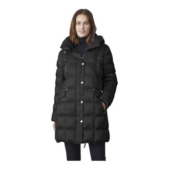 Junge Gepolsterte Daunenjacke mit Abnehmbarer Kapuze - - Jackets - Damen - Schwarzk - L