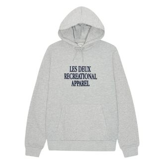 Les Deux From Copenhagen Hoodie - - Sweatshirts & Hoodies - Herren - Grau - 2XL