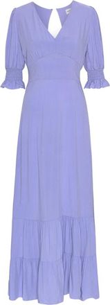 Americandreams Americandreams, Femme, Robes, Violet, Taille: 42 FR Koko Dress Long Open Back