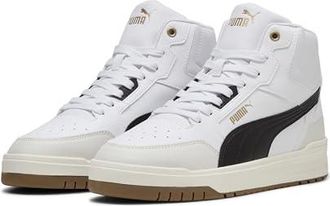 Puma Baskets mi-Hautes Unisexes Shuffle Downtown, Puma White PUMA Black Vapor Gray, 42 EU